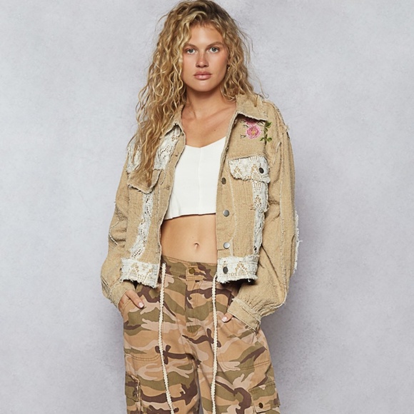 POL | Jackets & Coats | New Pol Clothing Twill Jacket Shacket ...